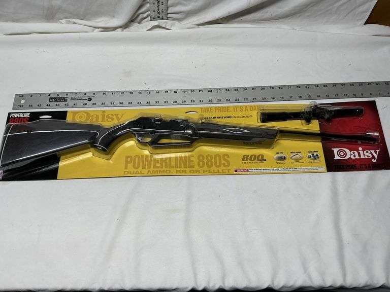 Daisy powerline 880S BB/pellet gun - Legacy Auction Company