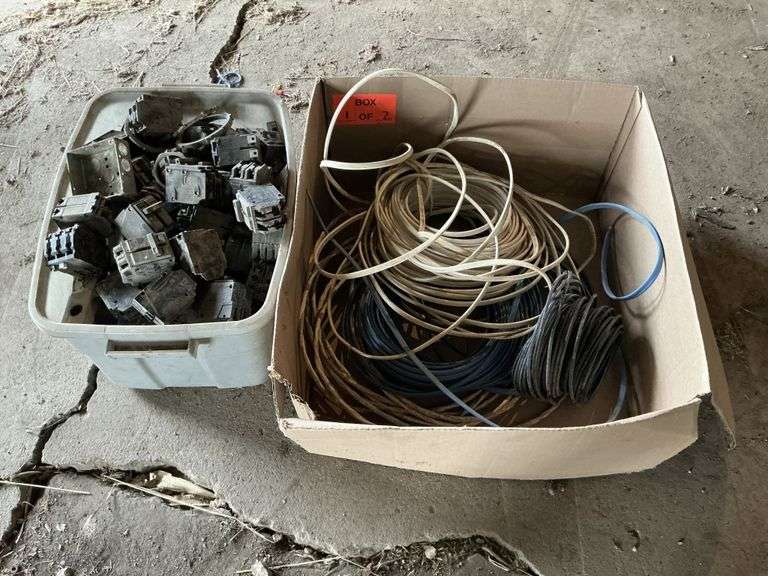 Breakers and electrical wire - Legacy Auction Company