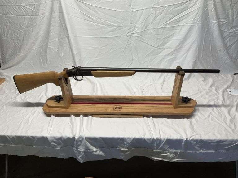 Springfield model 947 12 gauge single shot shotgun. - Legacy Auction ...