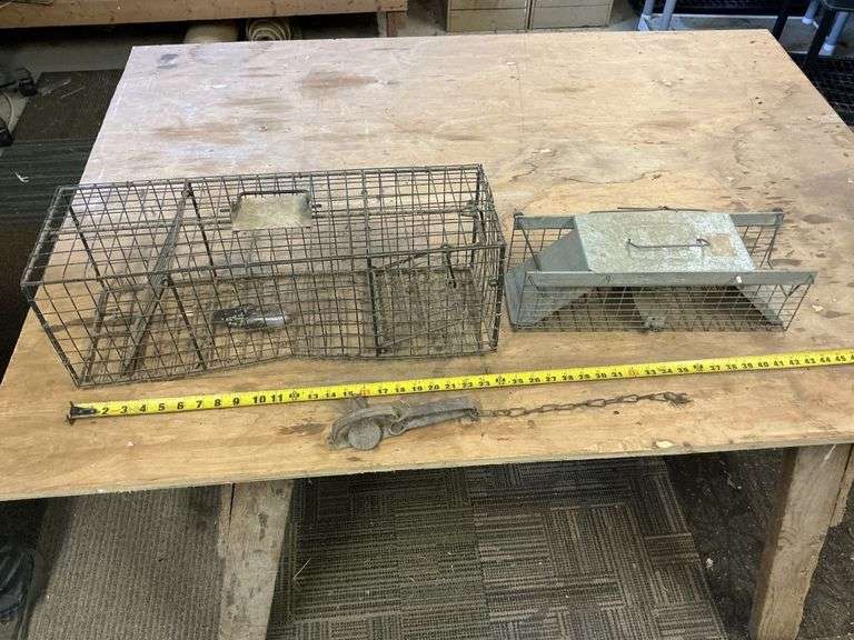 Live traps - Legacy Auction Company