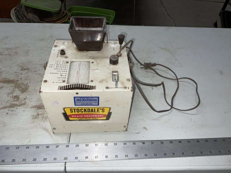 Stockdale’s drain equipment, moisture tester - Legacy Auction Company