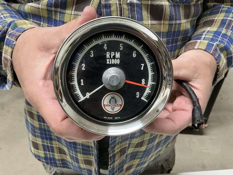 Shelby cobra tachometer - Legacy Auction Company