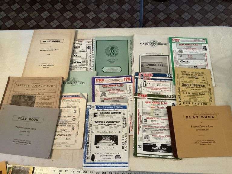 Plat books & directories - Legacy Auction Company