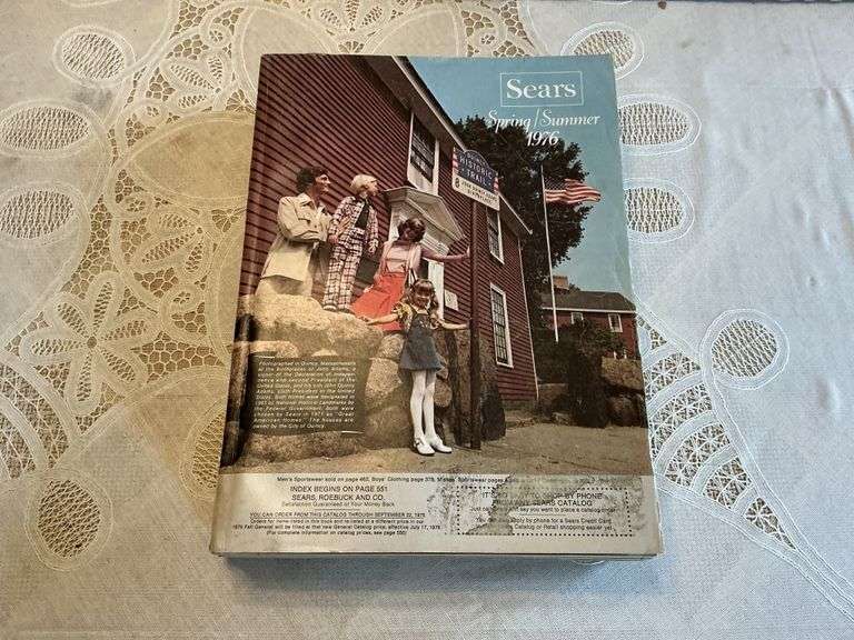 1976 Sears catalog - Legacy Auction Company