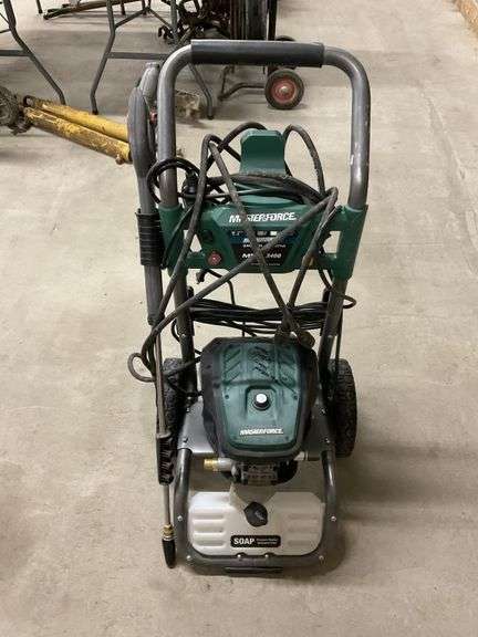 Masterforce, electric pressure washer - Legacy Auction Company