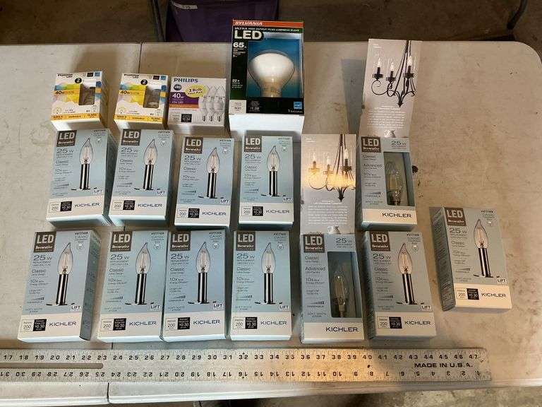 LED dimmable bulbs etc - Legacy Auction Company