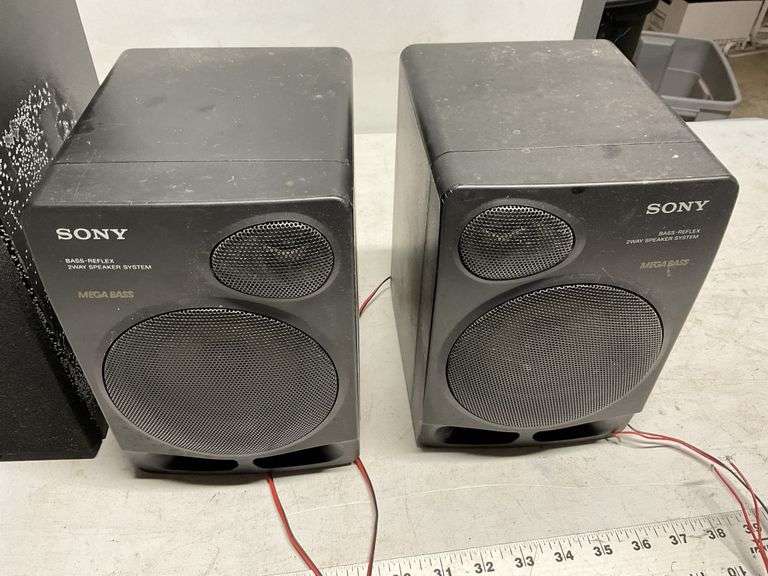 4- Sony speakers - Legacy Auction Company