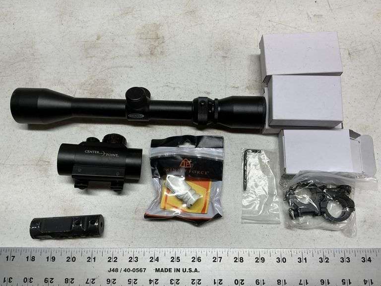Weaver 3–9 X 40 scope, Center Point scope, scope - Legacy Auction Company