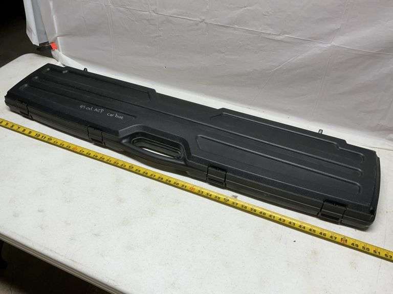 Plastic gun case - Legacy Auction Company