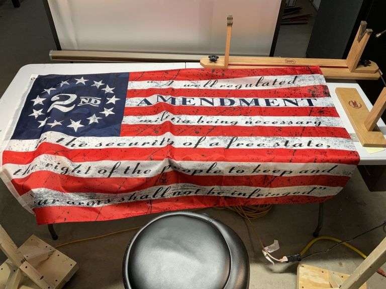 2nd amendment flag - Legacy Auction Company