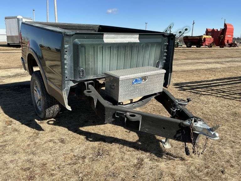 Pickup box trailer, no Registration no title! - Legacy Auction Company