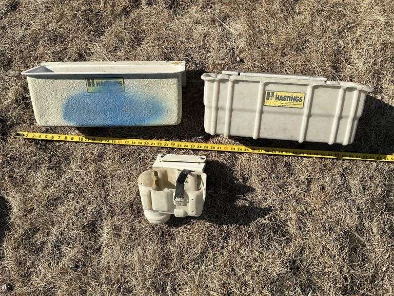 Hastings boom bucket tool trays - Legacy Auction Company