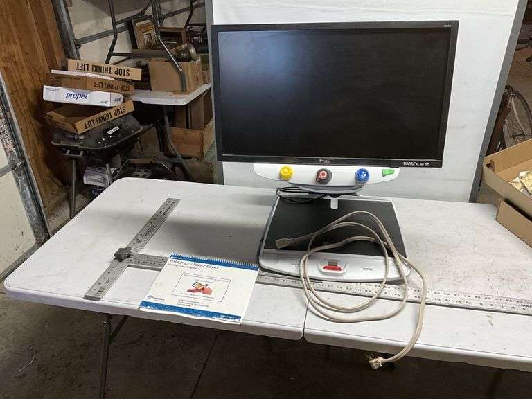 Topaz desktop video magnifier - Legacy Auction Company