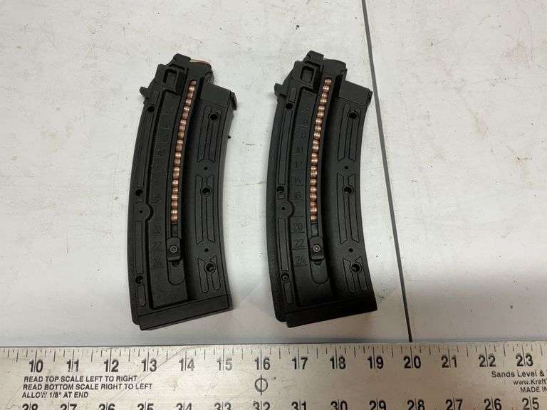 GSG Mag AK-47 .22 LR mags with ammo and mags - Legacy Auction Company