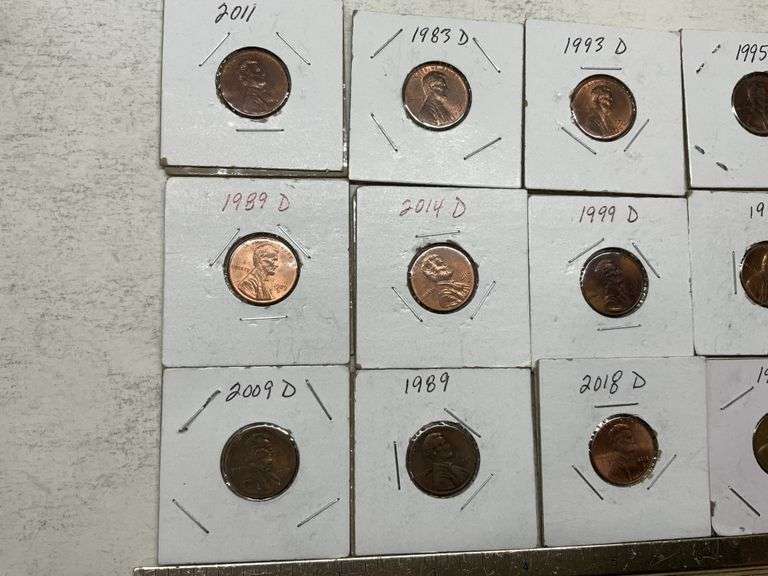 17- Lincoln cents - Legacy Auction Company