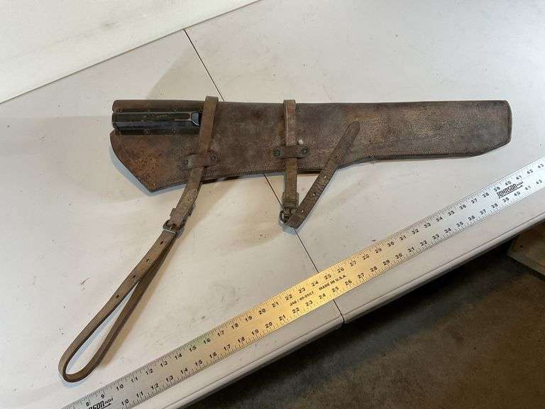 Vintage U S Boyt rifle scabbard - Legacy Auction Company