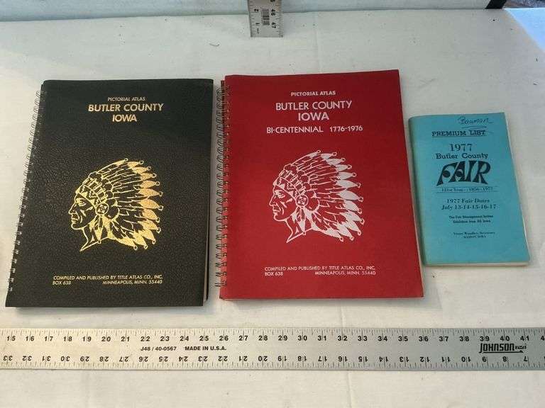 Butler County atlas, 1977 Butler Co. Fair booklet - Legacy Auction Company