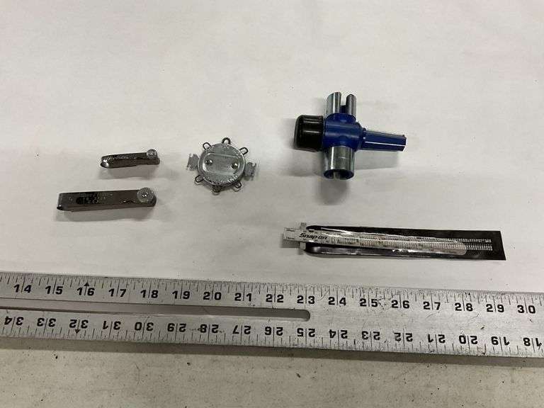 Snap-On 6" ruler, Bluepoint feeler gauges, - Legacy Auction Company