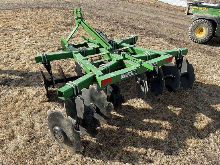 6’ Frontier DH1176 3-point disk - Legacy Auction Company