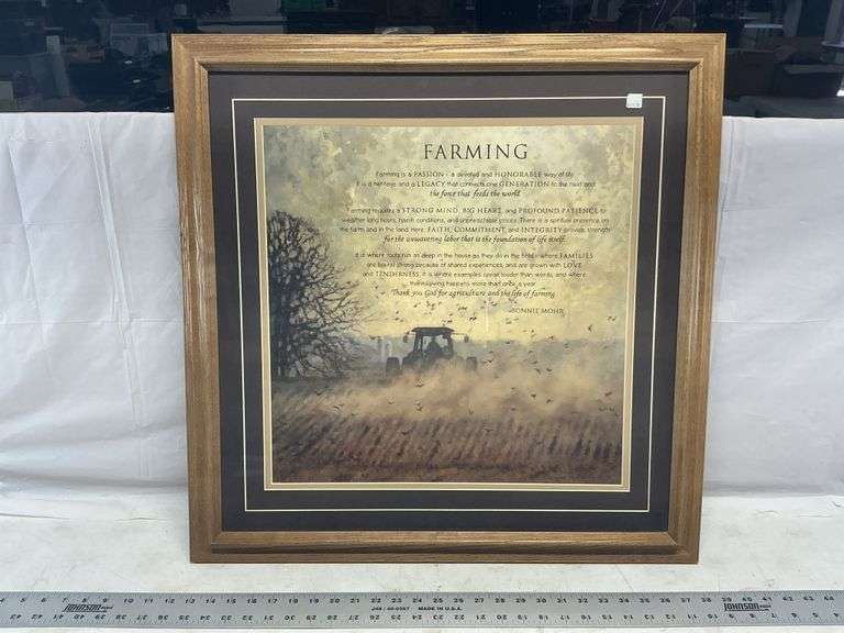FARMING print - Legacy Auction Company
