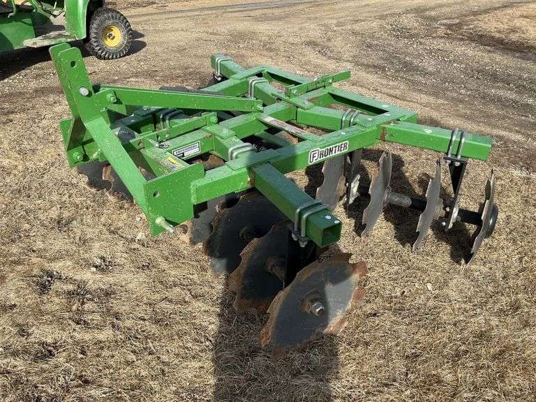 6’ Frontier DH1176 3-point disk - Legacy Auction Company