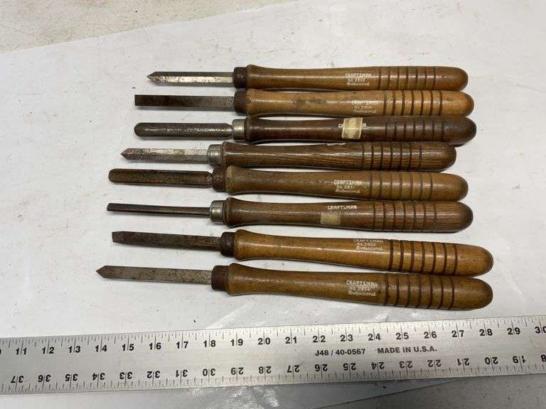 Craftsman lathe tools - Legacy Auction Company