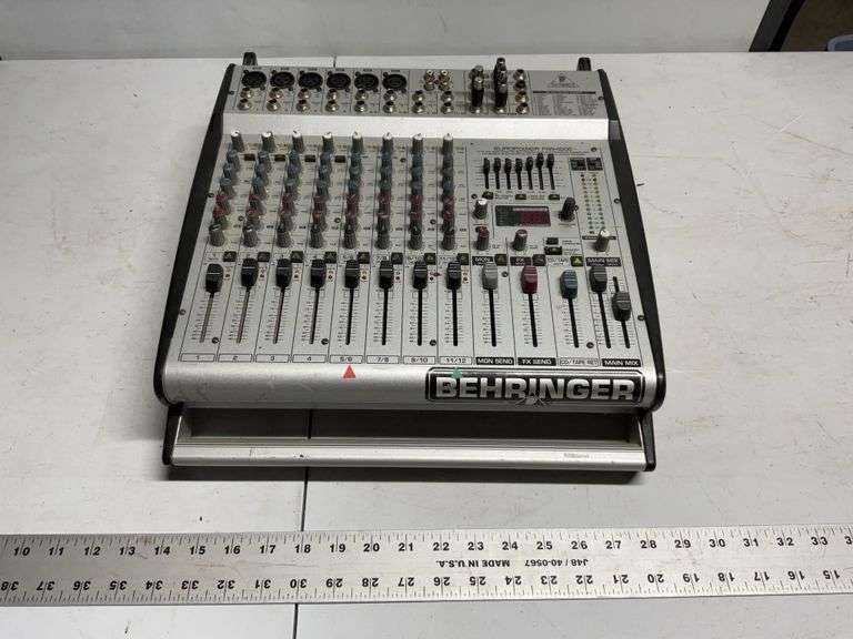 Behringer europower PMH1000 mixer - Legacy Auction Company