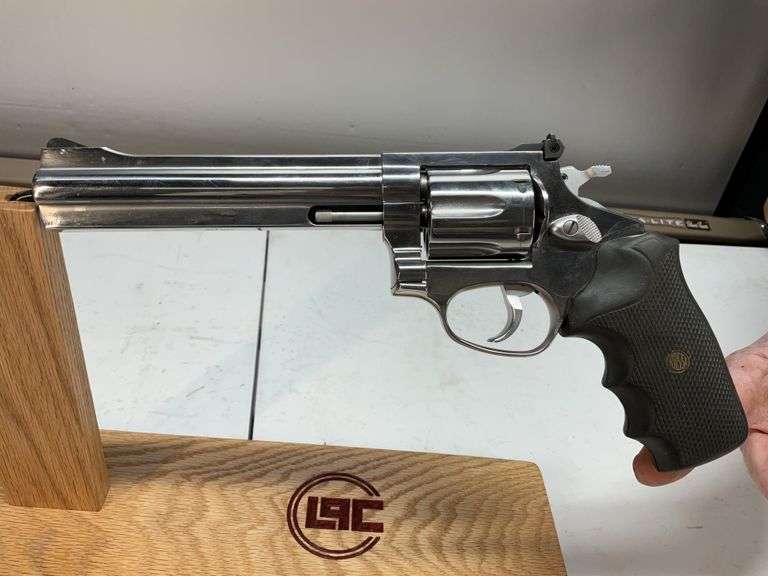 Rossi 357 revolver. 6 inch stainless barrel. - Legacy Auction Company