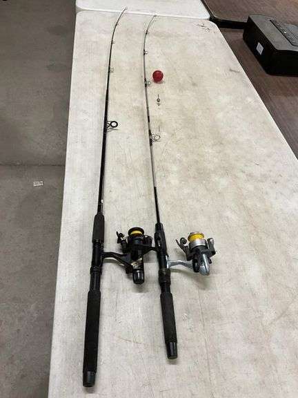 2 rods and reels - Legacy Auction Company