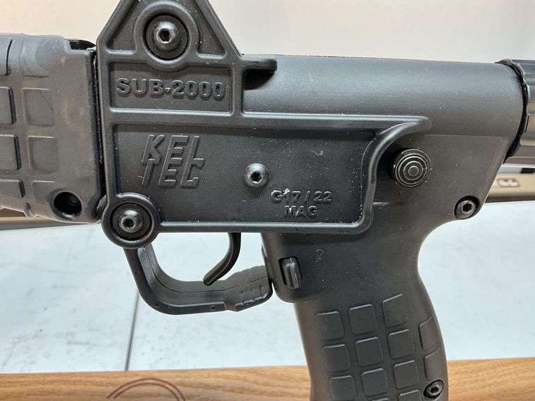 Kel-Tec sub 2000 chambered in 22 long rifle. With - Legacy Auction Company