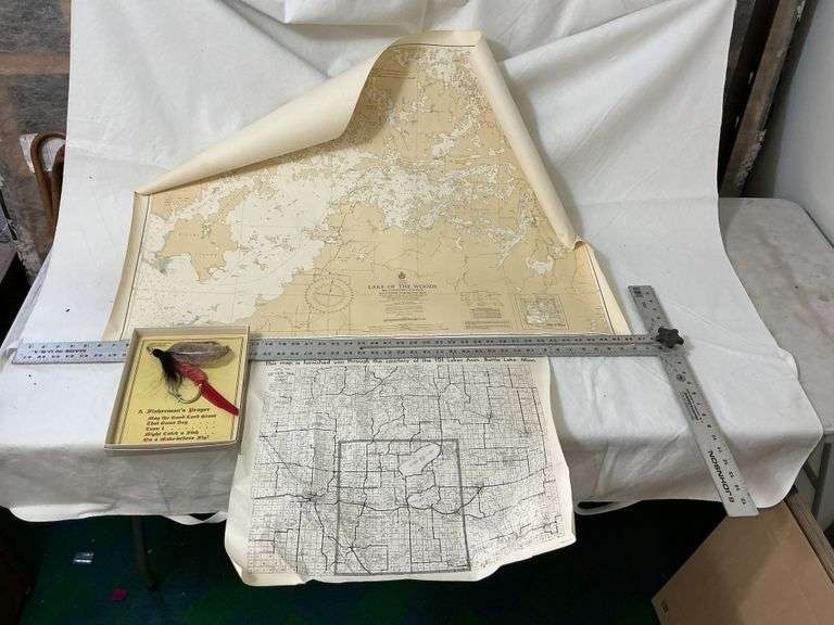 Lake of the woods map and otter Trail county - Legacy Auction Company