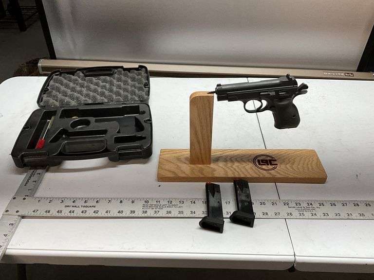 Armalite 9mm Parabellum AR-22K pistol with case - Legacy Auction Company