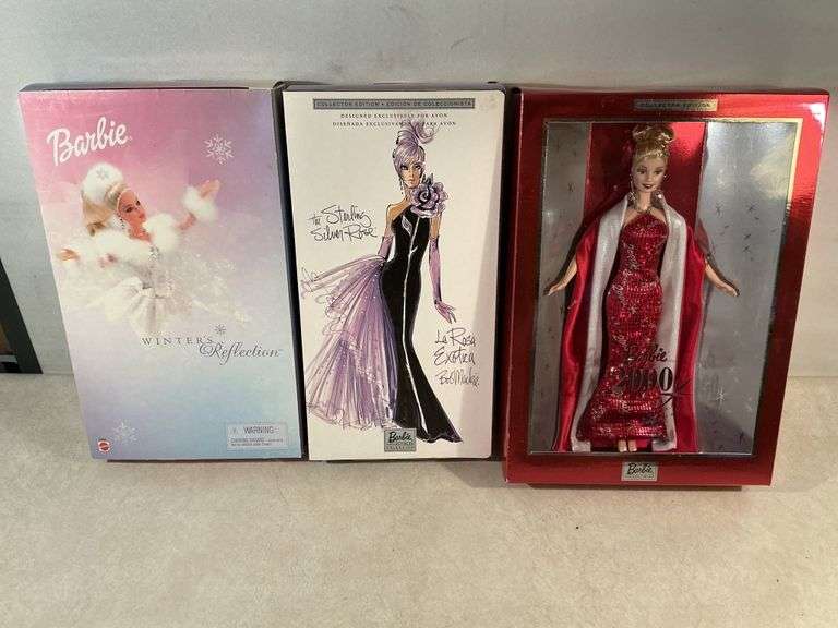 Winter's Reflection Barbie, Exotica Barbie and - Legacy Auction Company