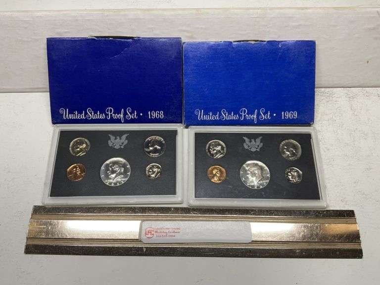 1968, 69 United States proof sets - Legacy Auction Company