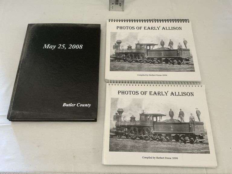 Tornado of 2008 book, early Allison, Ia photos - Legacy Auction Company