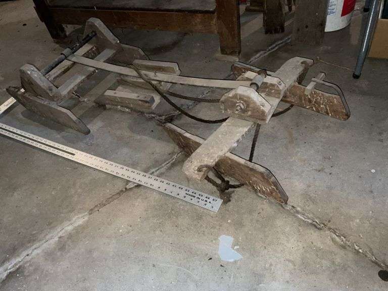 Primitive mini bobsled - Legacy Auction Company