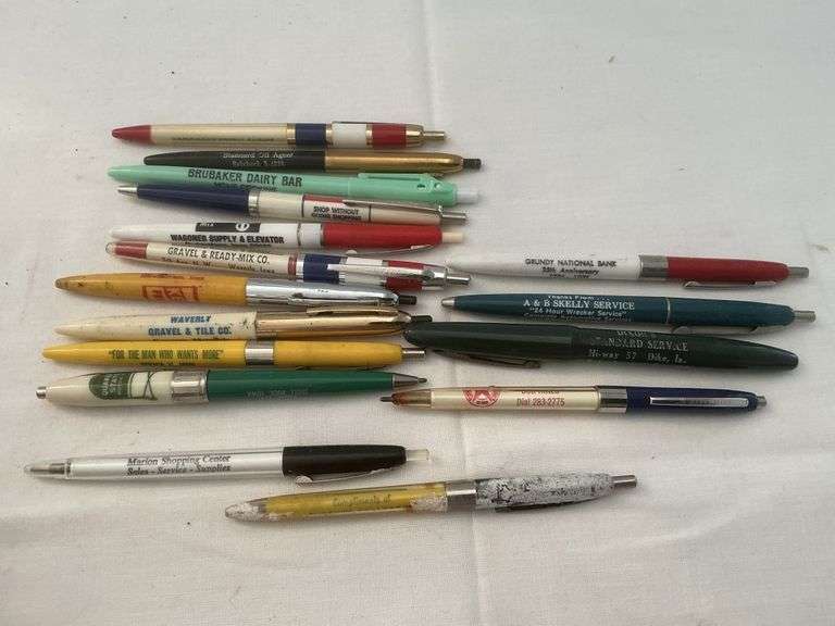 Advertising pens - Legacy Auction Company
