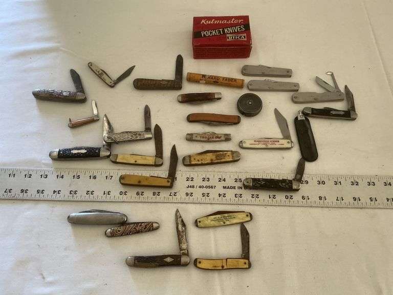 Misc pocket knives, a-lot are rusty - Legacy Auction Company