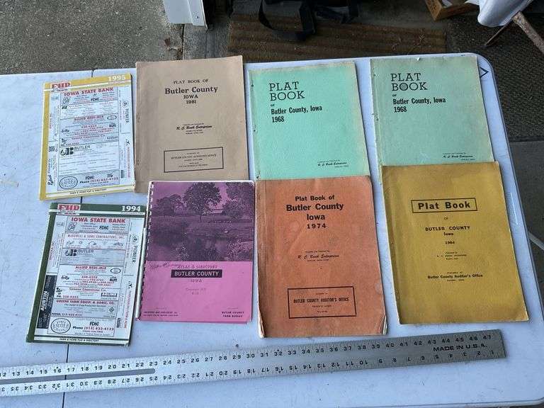 Butler County Iowa Plat books - Legacy Auction Company