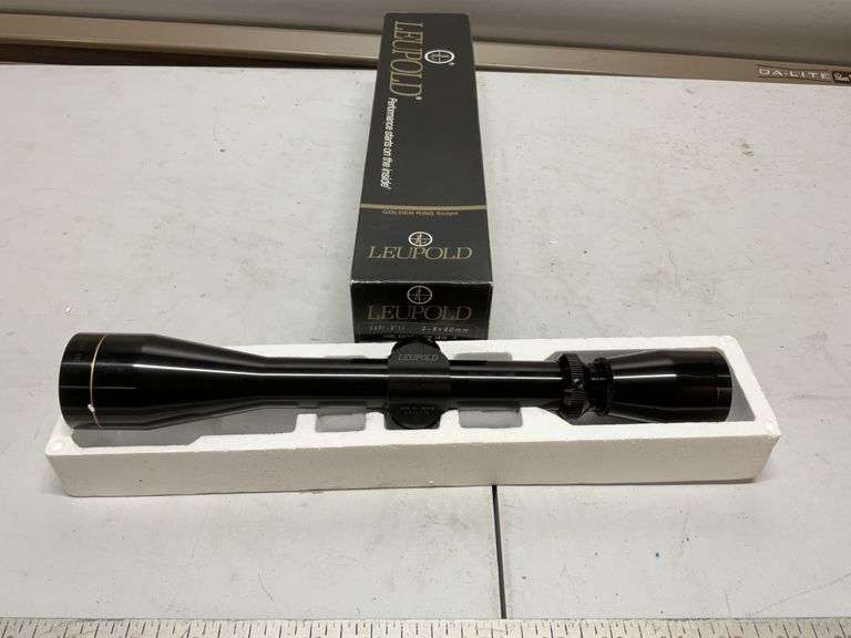 Leupold golden ring 3 x 9 scope. Used. - Legacy Auction Company
