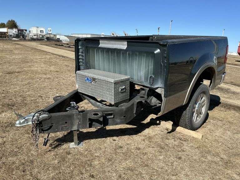 Pickup box trailer, no Registration no title! - Legacy Auction Company