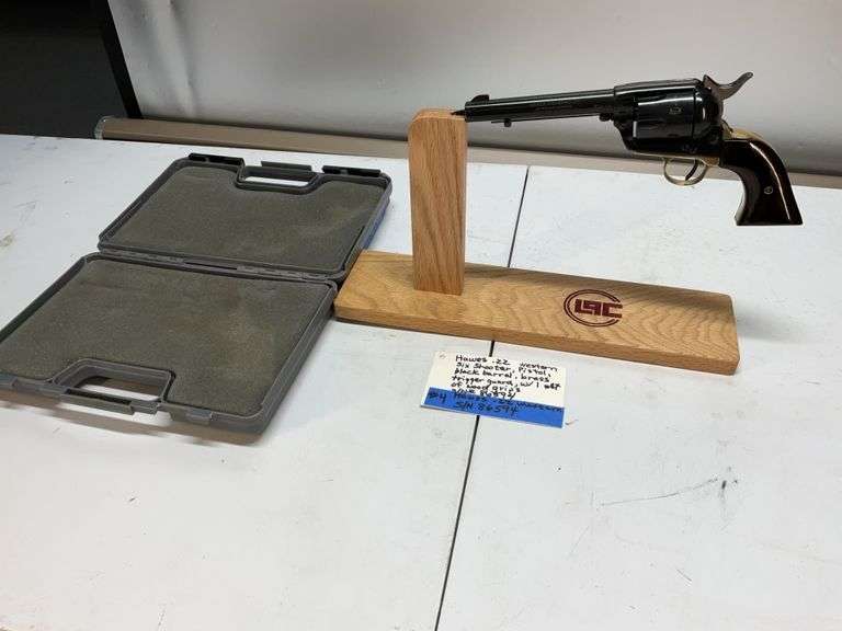Hawes .22 caliber western six shooter. With - Legacy Auction Company