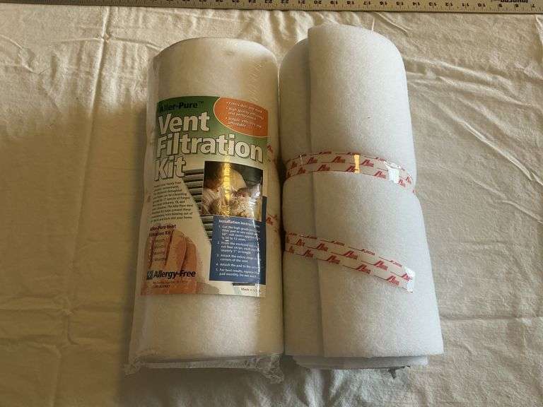 Vent filtration kit - Legacy Auction Company
