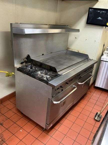 CPG oven/flat top griddle - Legacy Auction Company