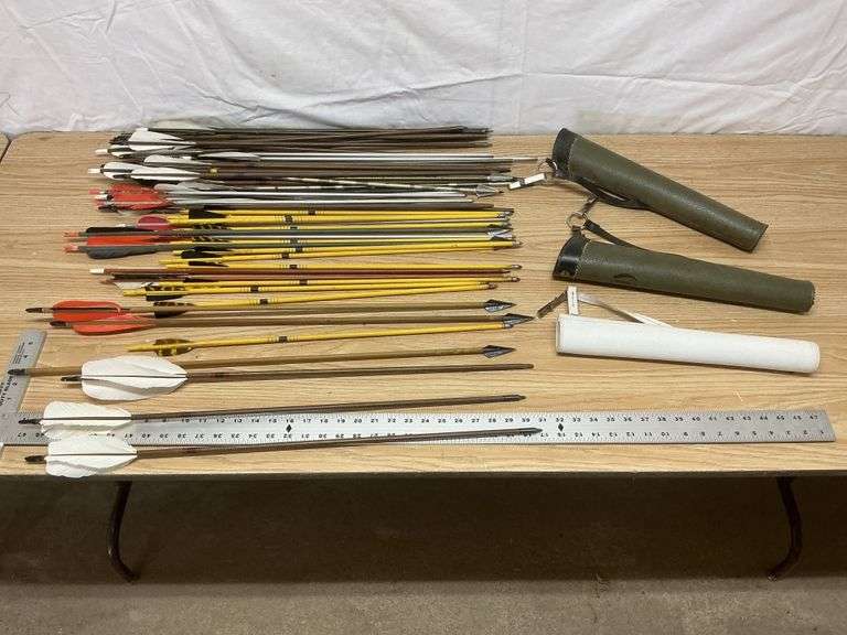 Wooden arrows - Legacy Auction Company