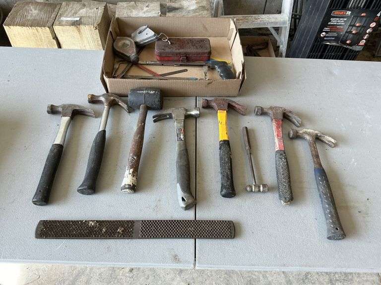 Hammers/hacksaw, etc. - Legacy Auction Company