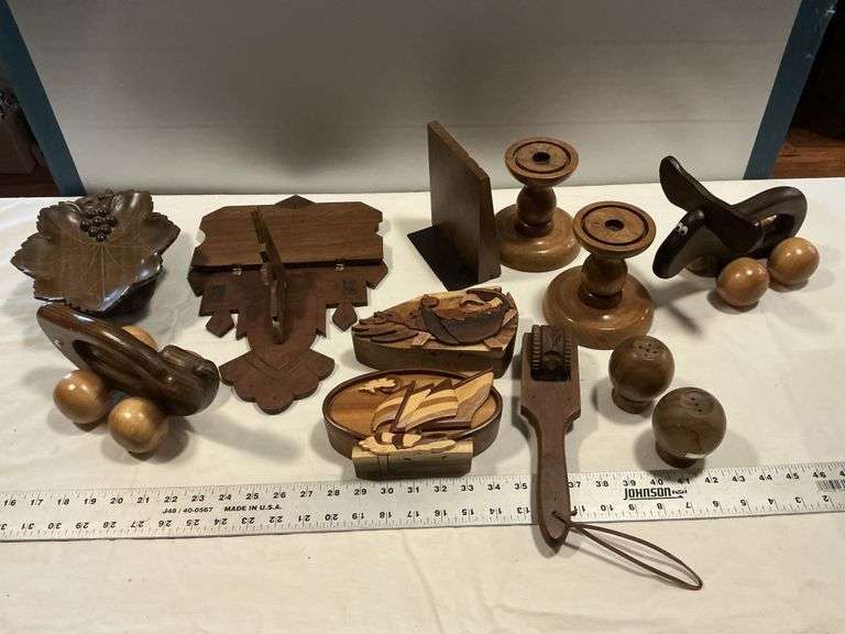 Wood items - Legacy Auction Company