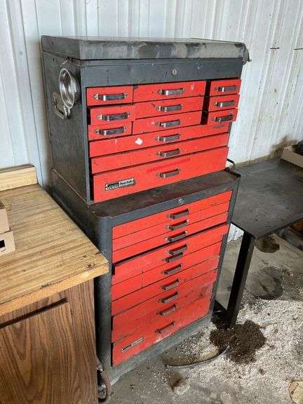 Montgomery Ward toolbox 27“ x 5‘ x 20“ - Legacy Auction Company