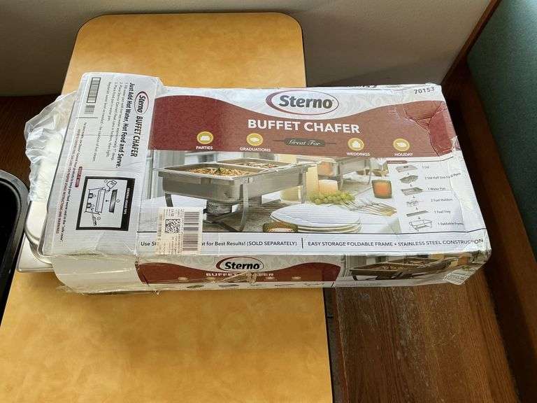 New Sterno Buffet chafer - Legacy Auction Company