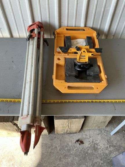 Berger transit level with tripod - Legacy Auction Company